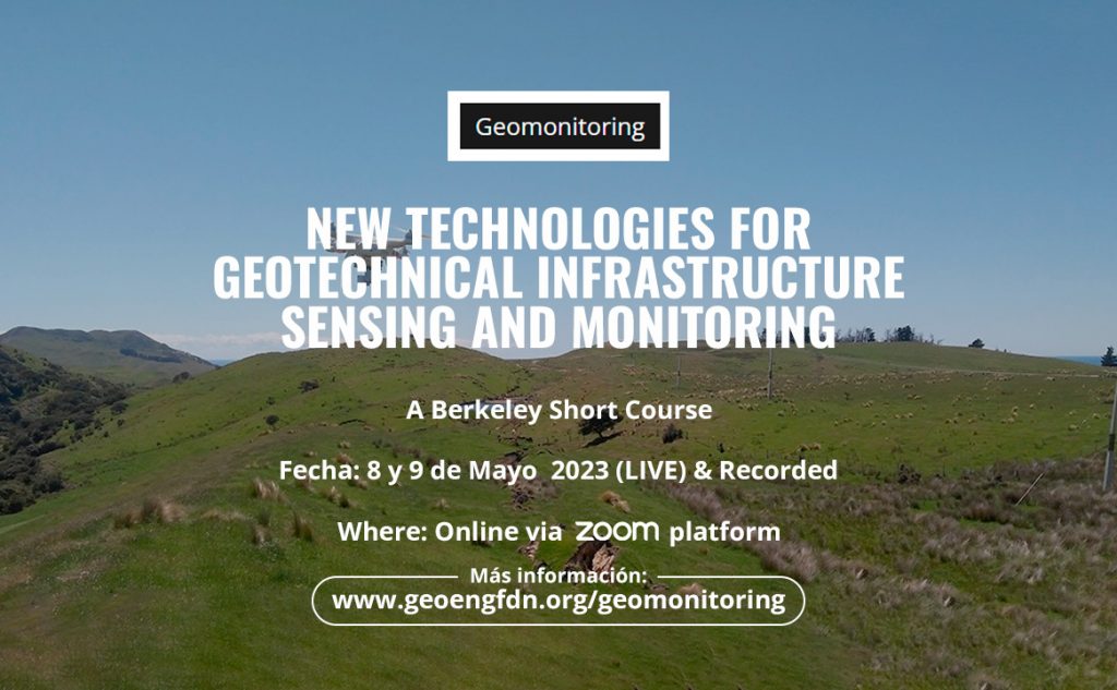 Short course on «New Technologies for Geo-Infrastructure Sensing and Monitoring» by UC Berkeley ...